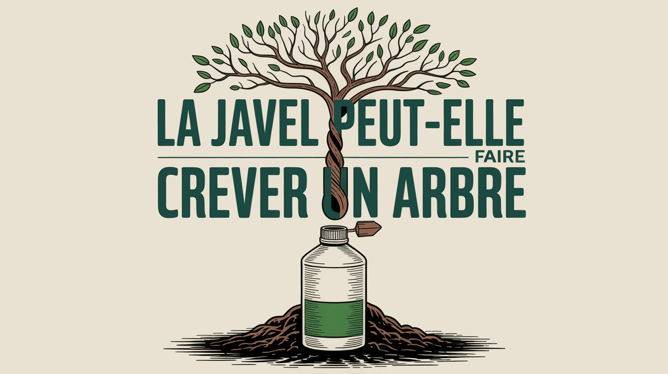 Faut-il utiliser la javel pour éliminer un arbre gênant